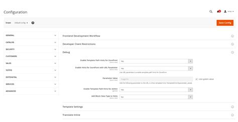 Magento235 P1 Template Path Hints Are Not Displaying On Front End