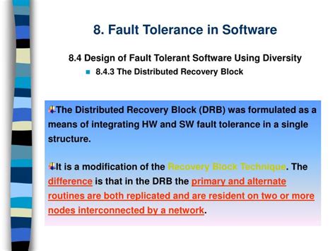 PPT Fault Tolerance In Software PowerPoint Presentation Free Download ID