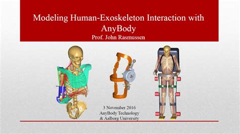 Modeling Human Exoskeleton Interaction With Anybody Anybody Technology