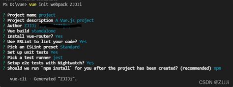 Vscode创建vue项目的完整步骤教程javascript网络编程 编程客栈