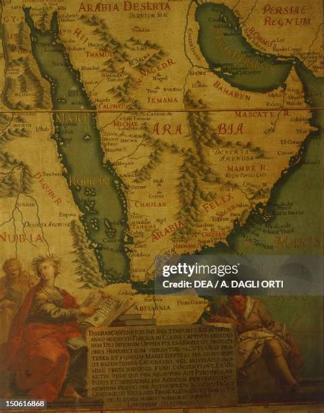 Map Of The Arabian Peninsula Photos And Premium High Res Pictures