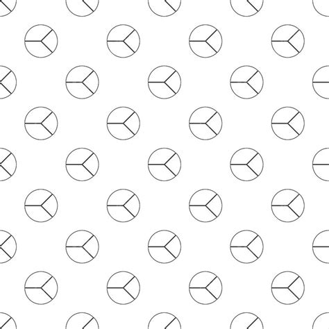 모든 웹 디자인에 대한 원형 그래프 패턴 벡터 원활한 반복 단순한 무늬 시장 배경 일러스트 및 사진 무료 다운로드