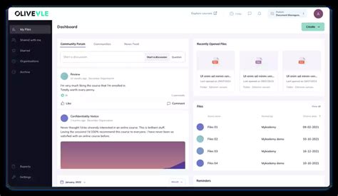 Learning Content Management System Olive Vle