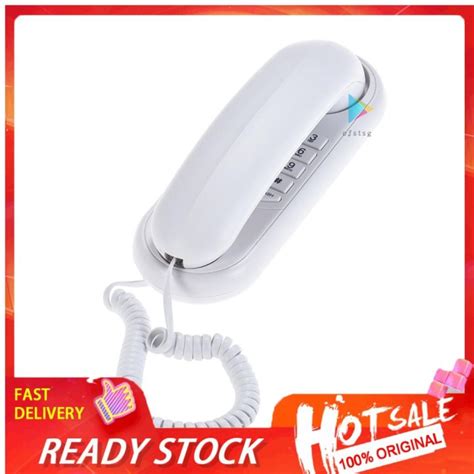 [new Express] St♥portable Corded Telephone Phone Pause Redial Flash
