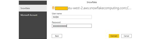 Connecting Power Bi And Snowflake Using R Script Visuals