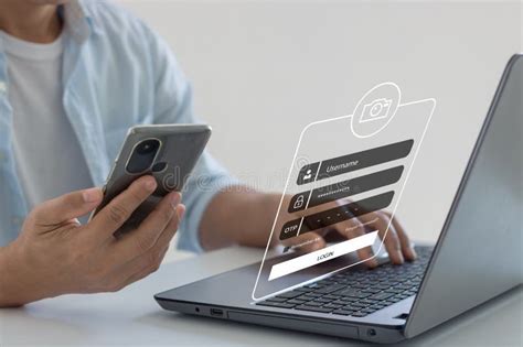 Cyber Security In Two Step Verification Login User Identification Information Security And