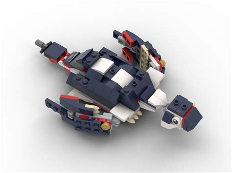 Lego Moc 31088 Sea Turtle By 2in1 Rebrickable Build With Lego