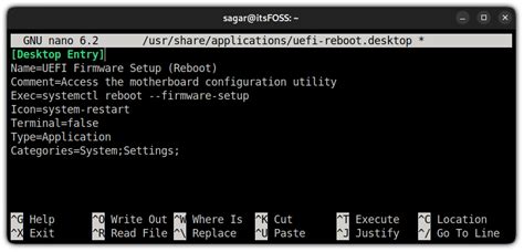 如何从 Linux 访问 Uefi 设置