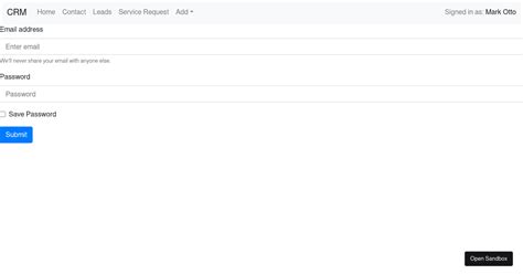 Crm Frontend Codesandbox