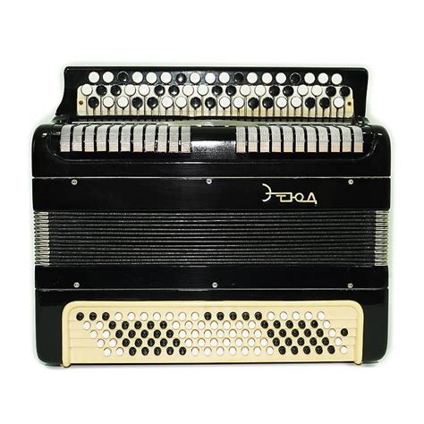 Tulskiy Russian Bayan Etude 3 Row Chromatic Button Reverb