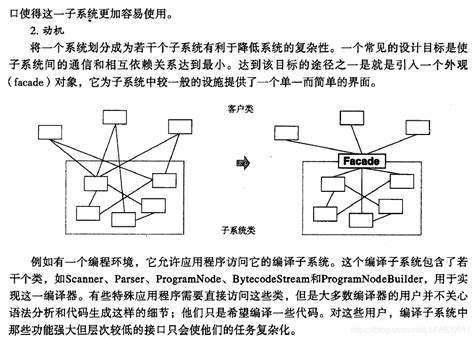 设计模式：可复用面向对象软件及基础：3 5 结构型模式 外观模式（facade）可复用面向对象软件基础 Facade 模式 Csdn博客