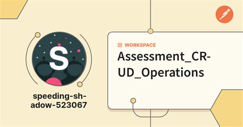 assessment crud operations postman api network