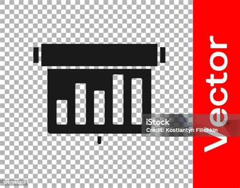 투명 한 배경에 격리 된 그래프 차트 아이콘블랙 보드 텍스트 파일 아이콘을 보고합니다 회계 기호 감사 분석 계획 벡터 개념에