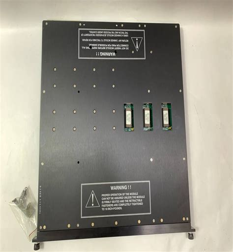 3604e Triconex Processor Module Justwell