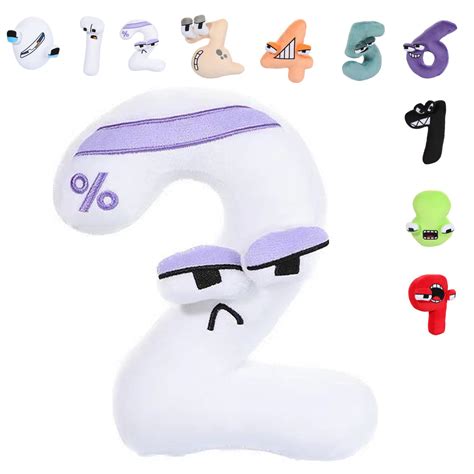 Buy Number Lore Plush Alphabet Lore Plush Educational Alphabet Toys