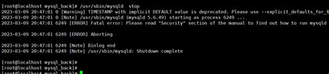 Linux下mysql的关机和开机几种方法 一先生94 博客园