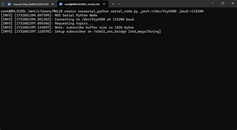 github mdlzcool rosserial stm32 rosserial stm32是一个用于stm32的rosserial库