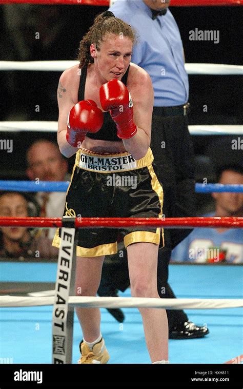 Jane Couch Boxer Staples Centre Los Angeles Usa 21 June 2003 Stock