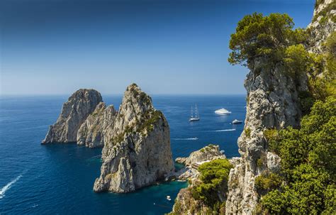Capri Italy Wallpapers Top Free Capri Italy Backgrounds Wallpaperaccess