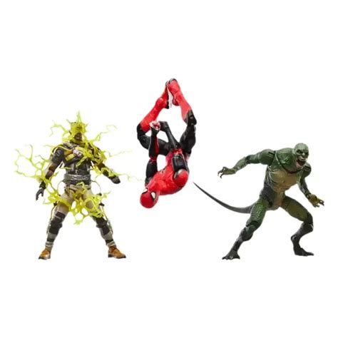 En Stock La Serie Marvel Legends Spider Man Lizard Man Electro Figura