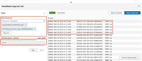 Simplifying Lambda Function Development Using Cloudwatch Logs Live Tail And Metrics Insights