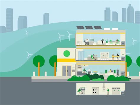 An Eco Structure For Schneider Electric By Jenny Famularcano For Column Five On Dribbble
