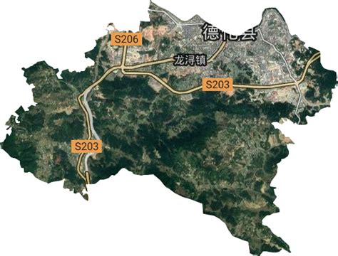 龙浔镇高清卫星地图