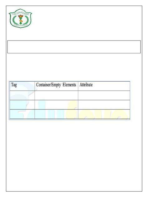 Chapter 6and7 Html Test Grade 7 Pdf Html Html Element