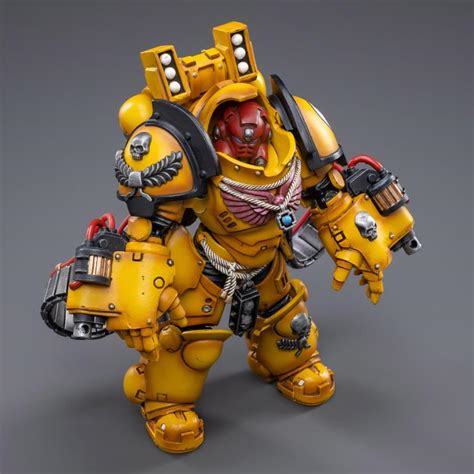 Warhammer 40k Imperial Fists Aggressor Brother Sergeant Lycias 118 Sc