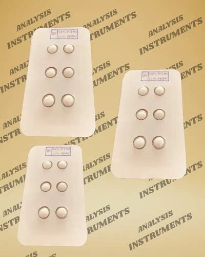 Round Prednisone Tablet Dissolution Apparatus Calibrator For