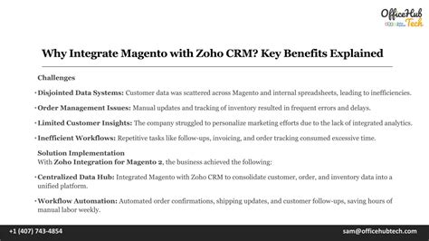 Ppt Why Integrate Magento With Zoho Crm Key Benefits Explained Powerpoint Presentation Id