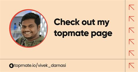 Vivek Darnasi Book A Call On Topmate