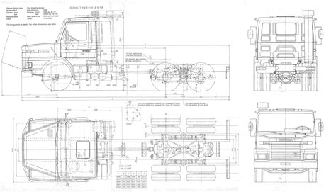 Blueprints Truck Design Trucks