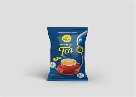 Tea Pouch Design Behance