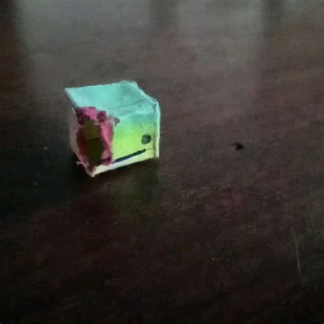 Geometry Dash Papercraft Cube