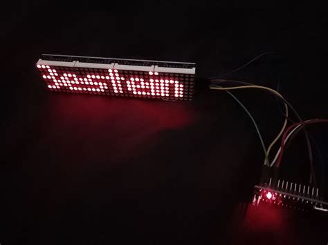 Bluetooth Scrolling Text Led Matrix With Arduino And Hc 05 Wireless
