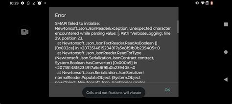 Smapi On Android Error Rsmapi