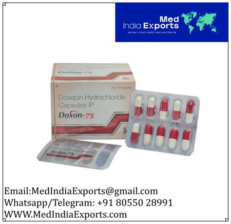 Doxepin 10 Mg Tablet At Rs 40 Stripe एंटीडिप्रेसेंट टैबलेट In Yerkheda Id 2851759116373