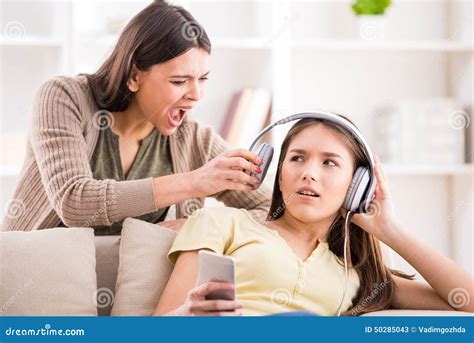 Mother And Daughter Stock Image Image Of Expression 50285043