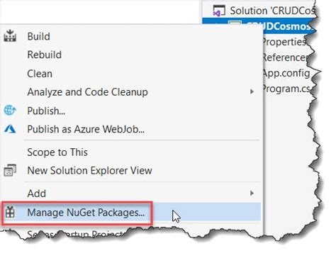 Cosmos DB CRUD Operations C Azure Lessons