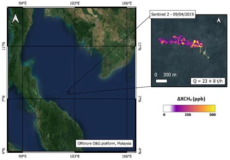 Satellite Characterization Of Methane Point Sources By Offshore Oil And