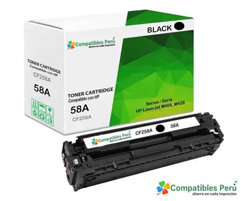 Toner Compatible Hp 58a Cf258a Para M404 Mfp M428