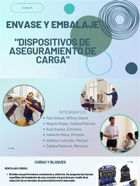 Dispositivos De Aseguramiento De Carga Pdf El Plastico Cartón
