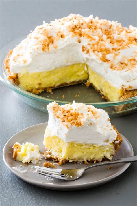 Coconut Cream Pie With Nilla Wafer Crust Americas Test Kitchen Recipe Recipe Coconut