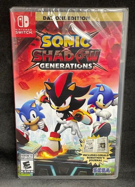 Sonic X Shadow Generations Day One Edition Nintendo Switch Nuovo Di