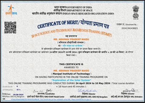 Abhinav Pradeep Naidu On Linkedin Isro Solarsystemexploration