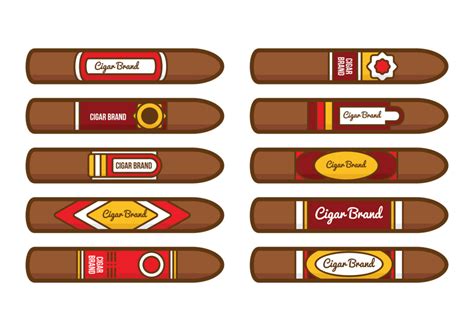Free Cigar Label Template Vector 134247 Vector Art At Vecteezy