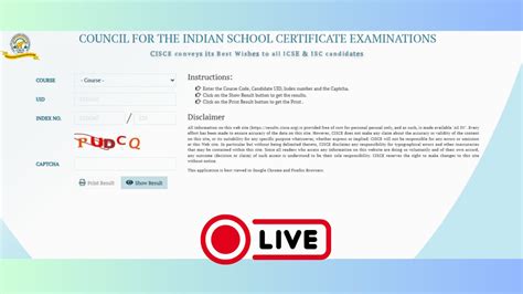ICSE ISC Results CISCE Th Th Declared At Cisce Org Check Direct Link Pass