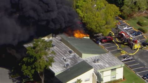 24 Units Damaged After Coral Springs Condo Building Catches Fire