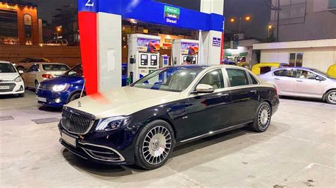 Mercedes E Class Modified Into Maybach Via Bodykit From China